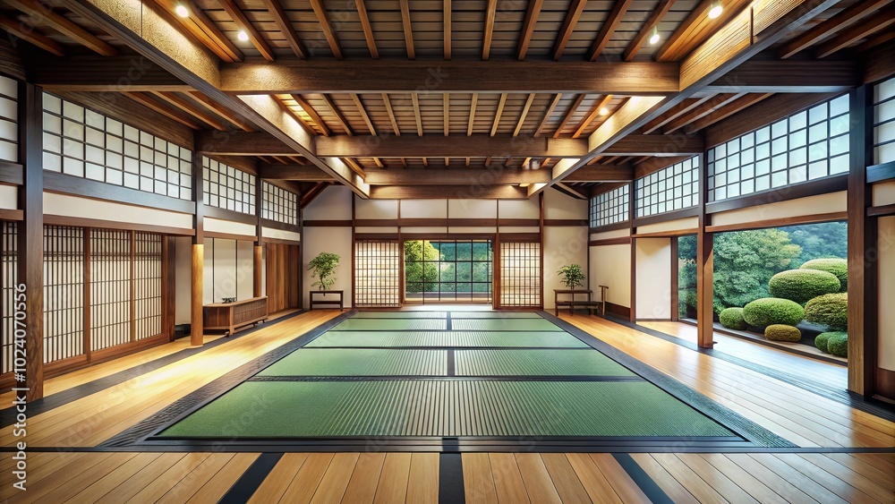 Architectural photography captures the harmonious blend of traditional ...