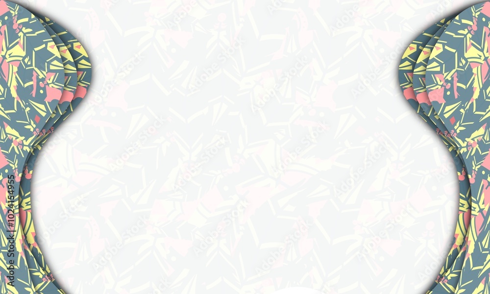 boho chic background. presentation and powerpoint design concept with ...