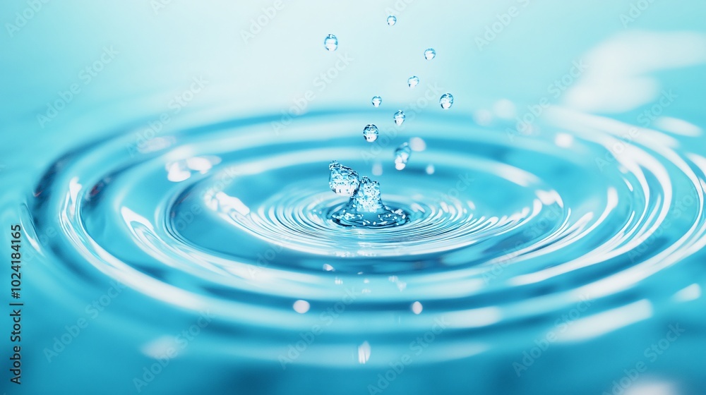 2410_011.macro photography of water ripples, high-speed liquid dynamics ...