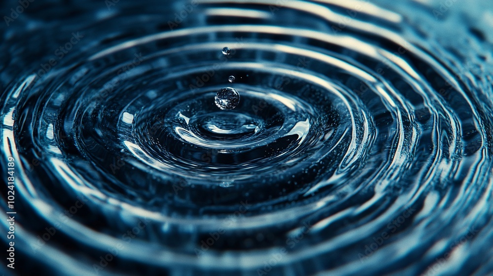 2410_011.macro photography of water ripples, high-speed liquid dynamics ...