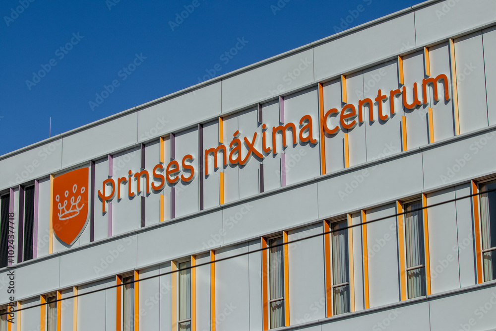 Prinses Maxima Centrum Sign. The Princess Máxima Center is not an ...