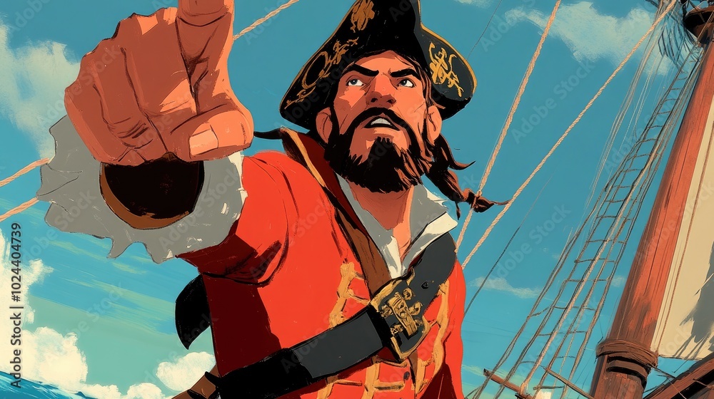 Colorful 2D cartoon depiction of Edward Ned Lowe a notable British ...