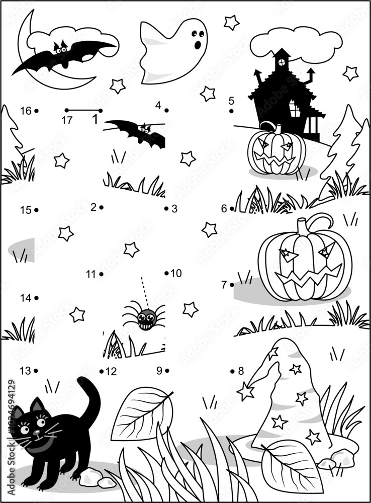Letter H dot-to-dot educational activity sheet and coloring page. H is ...