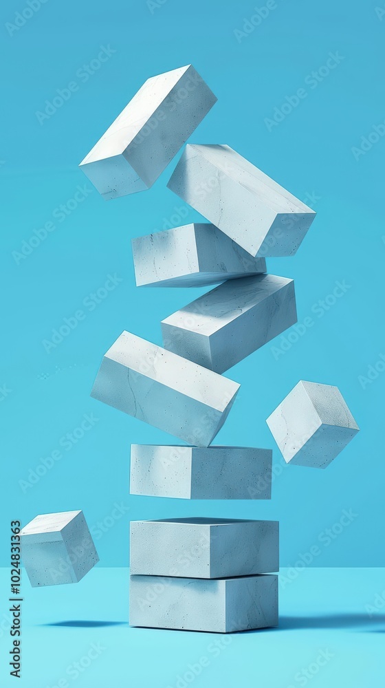 Craft engaging 3D illustrations of risk management frameworks and ...