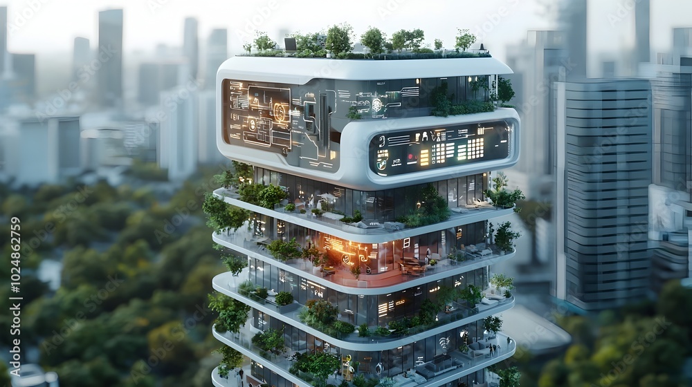 of a smart building s integrated sensor system that adjusts lighting ...