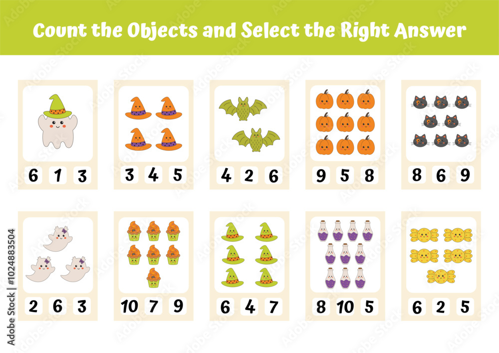 How many game with counting worksheets for kids. Counting to 10 ...