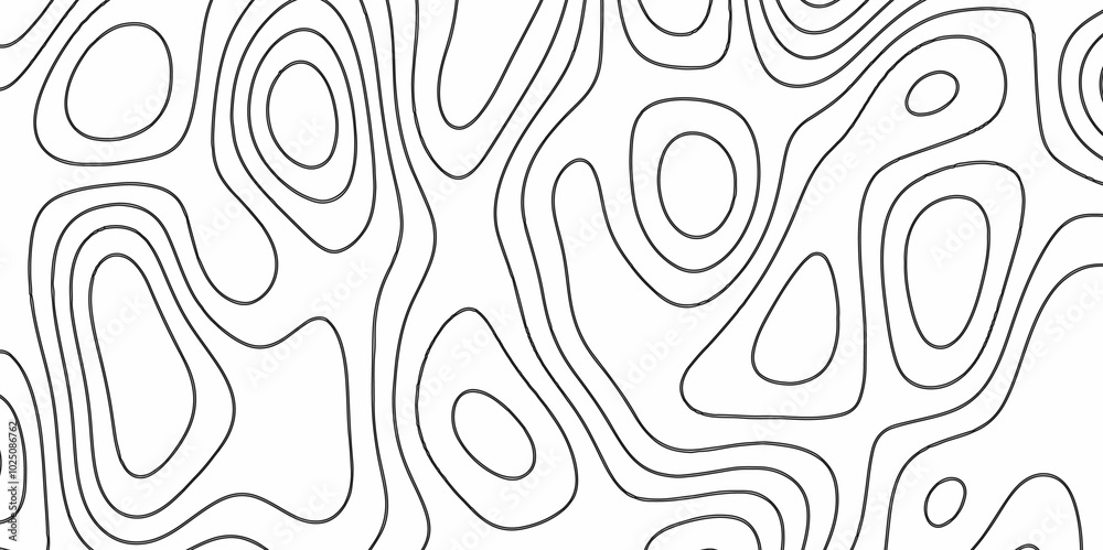 Topographic map in contour line light topographic topo contour map and ...