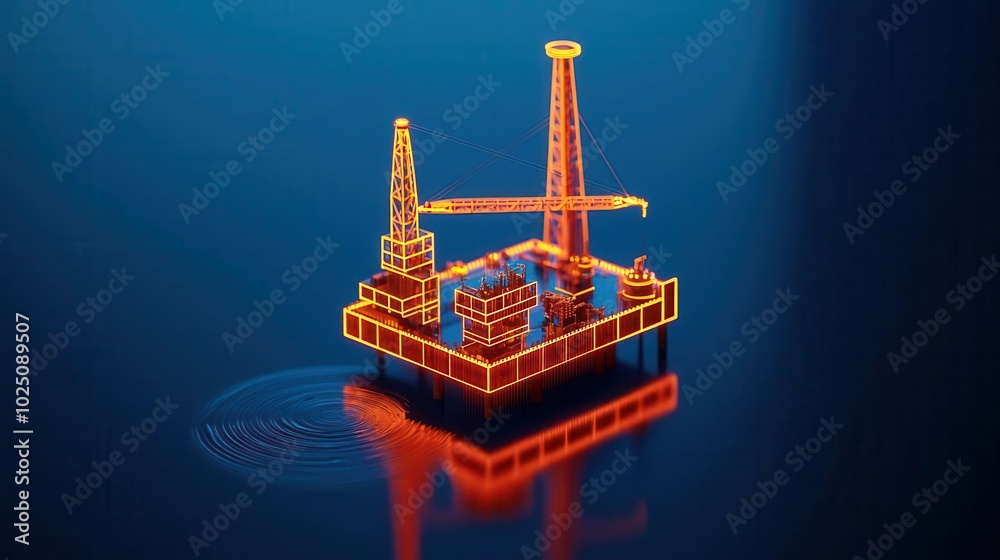 AI-enhanced offshore rigs with machine learning models that ...