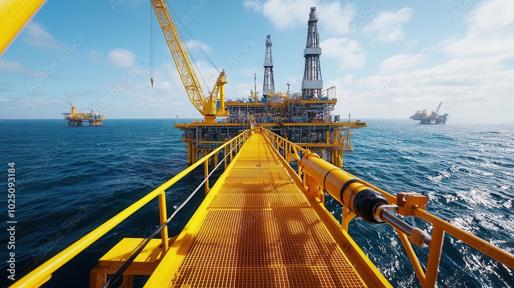 AI-enhanced offshore rigs with machine learning models that ...