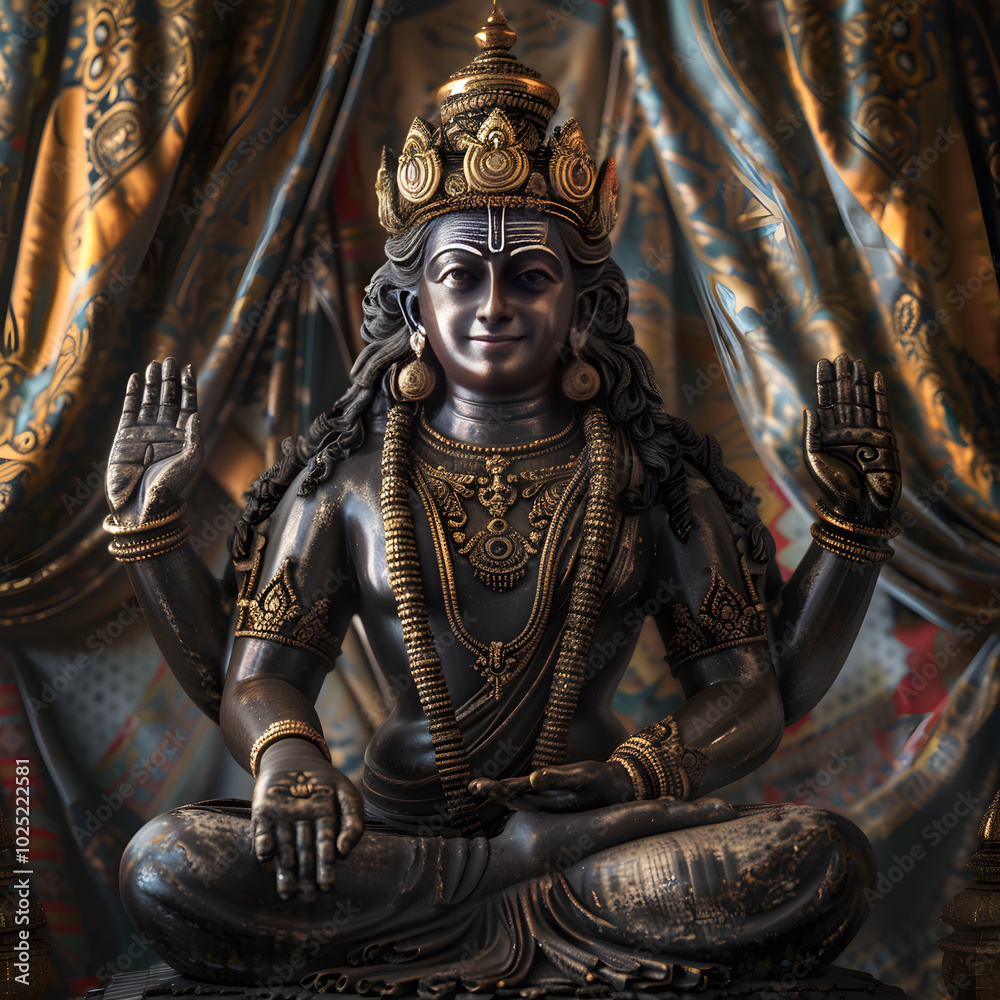 Sacred Idol of Iyappa Swamy: A Manifestation of Divine Austerity and ...