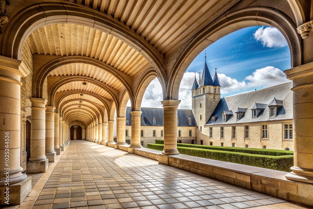 exterior, serene, courtyard, cultural heritage, columns, travel, porch ...