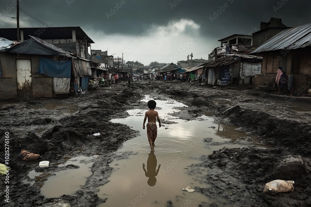 Iconic photography of economic inequality, poverty vs. Wealth ...
