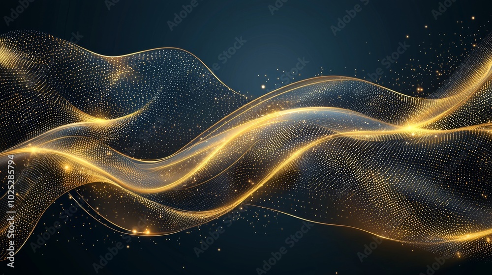 An inspiring galaxy background with colors and lights that blend into a ...