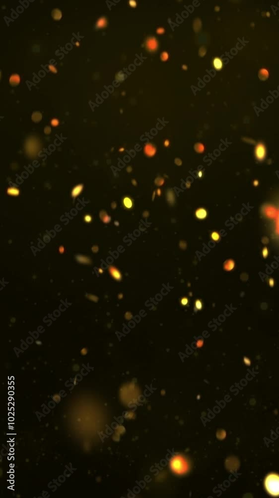 Vertical Golden Showers Abstract Background 4K Loop features golden ...