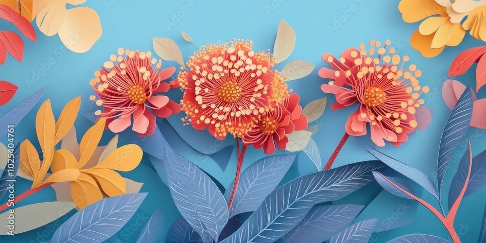 Pollen puff balls from a blossoming tree Close-up of a pollinating ...