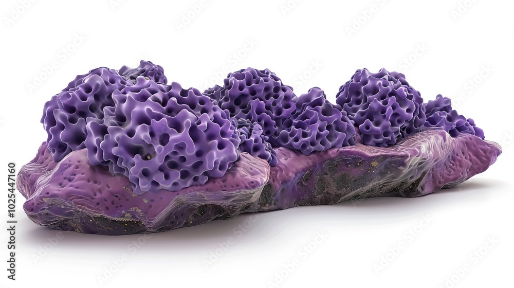 Healthy pancreatic cells under microscope reveal intricate cellular ...