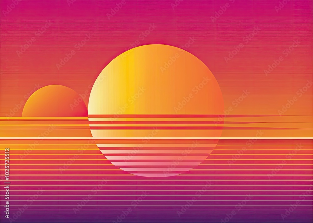 Discover our Summer Sunset Vector Banner Collection, curated for ...