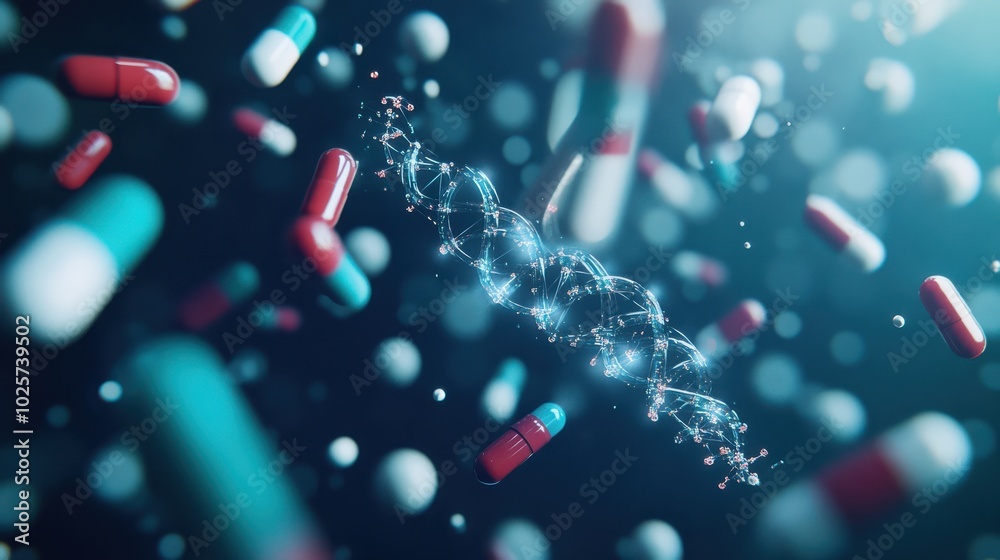 Conceptual rendering of AI-assisted drug repurposing, showing existing ...