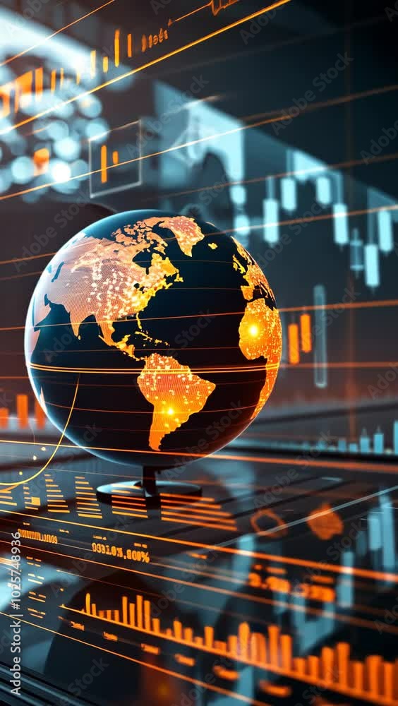 Exploring global data visualization techniques with interactive globe and dynamic charts in a ...