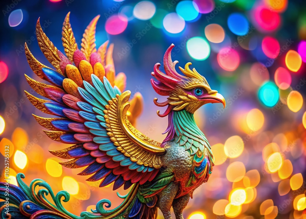 Majestic Simurgh: A Stunning Representation of Mythical Bird ...