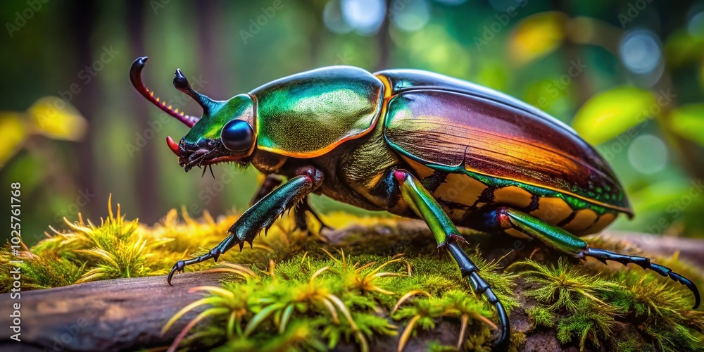 Majestic Titanus Giganteus Beetle: A Stunning Close-Up of One of the ...