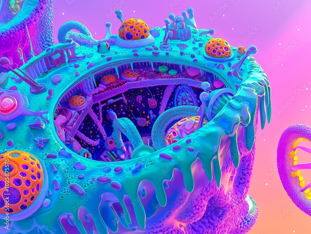 Students explore 3D models of cells to learn about cell organelles and ...