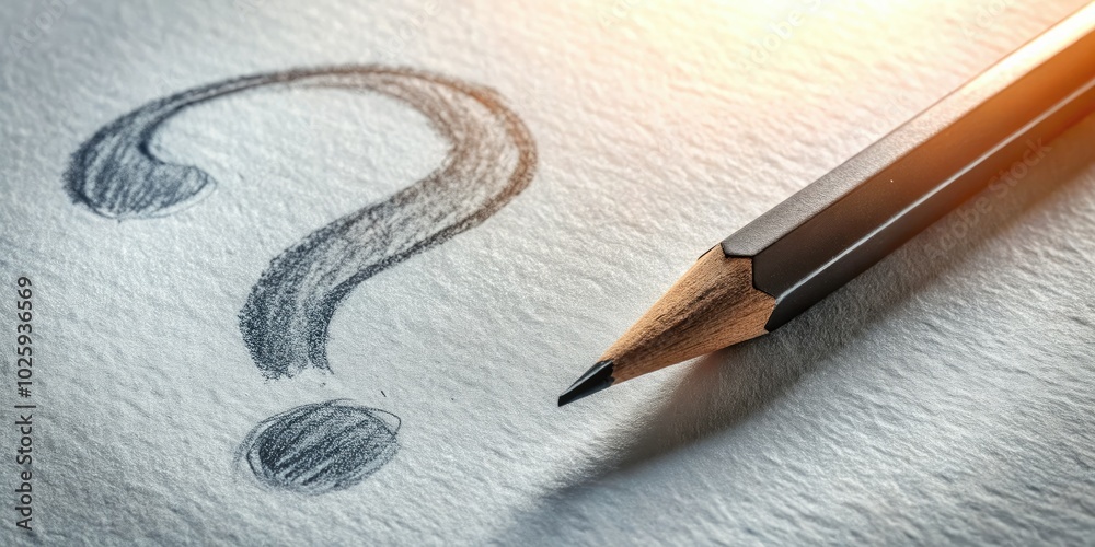 Pencil on Question Mark explores conceptual portrait photography ...