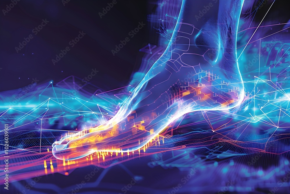 Foot Pressure Distribution in Walking: 3D Digital Biomechanics with ...
