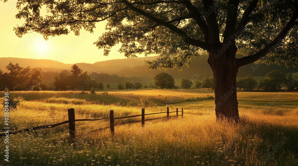 Countryside landscape in mist - Featuring atmospheric countryside ...