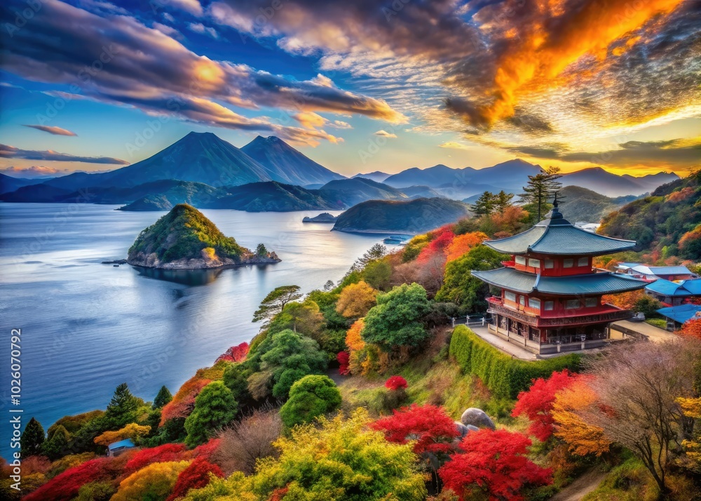 Honshu Island, Japan, showcases breathtaking natural beauty and rich ...