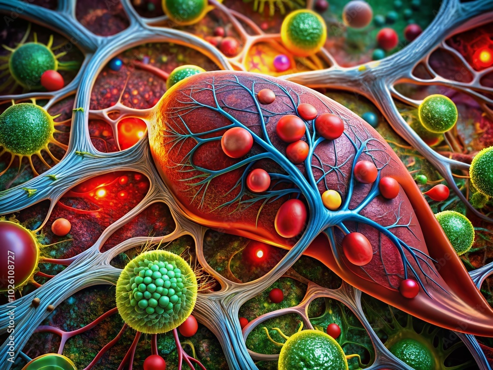 Liver Lobules Anatomy in Stunning Long Exposure - A Detailed Insight ...