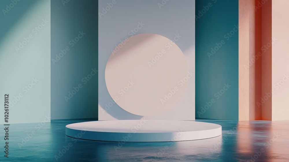 Minimalist video graphics background, focusing on clean, simple designs ...