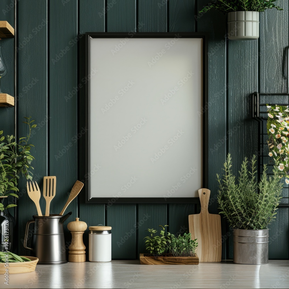 AI-Generated Mock-Up Poster Design for Creative Projects and Marketing ...