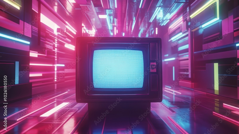 Retro video background, capturing the essence of past decades, such as ...