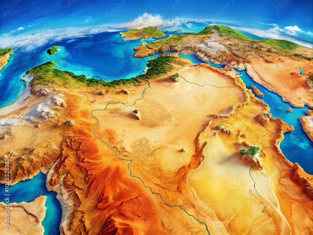 Explore the Vast Map of the Libyan Desert: Discover Unique Landscapes ...