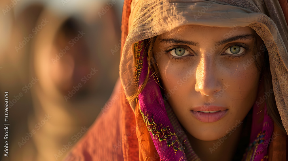 Bible Character Esther: Depiction of a Beautiful Woman in Colourful Attire | Symbol of Strength ...