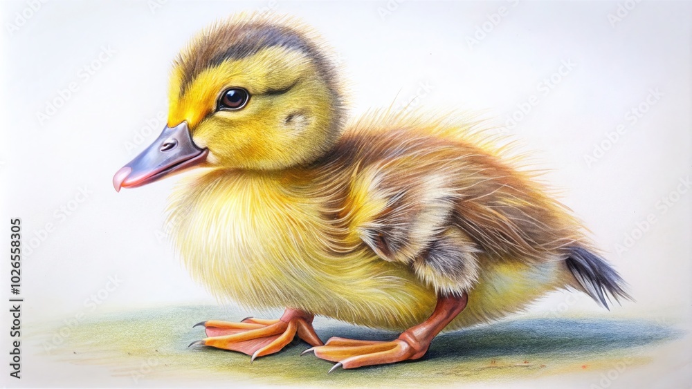 Step-by-Step Guide on How to Draw a Duckling for Beginners - Easy and ...