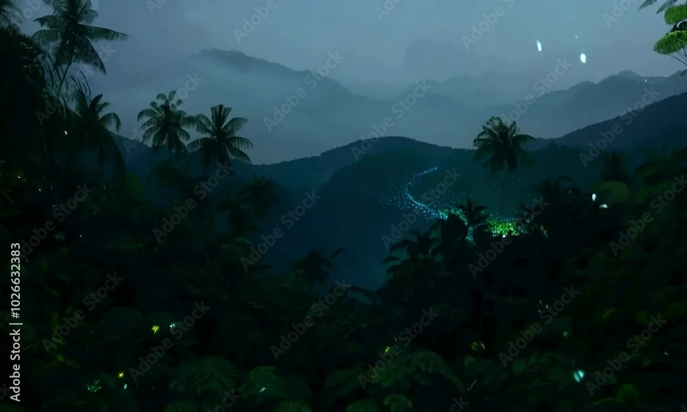 shot with magical, diffuse light: The camera starts by rising from the ...