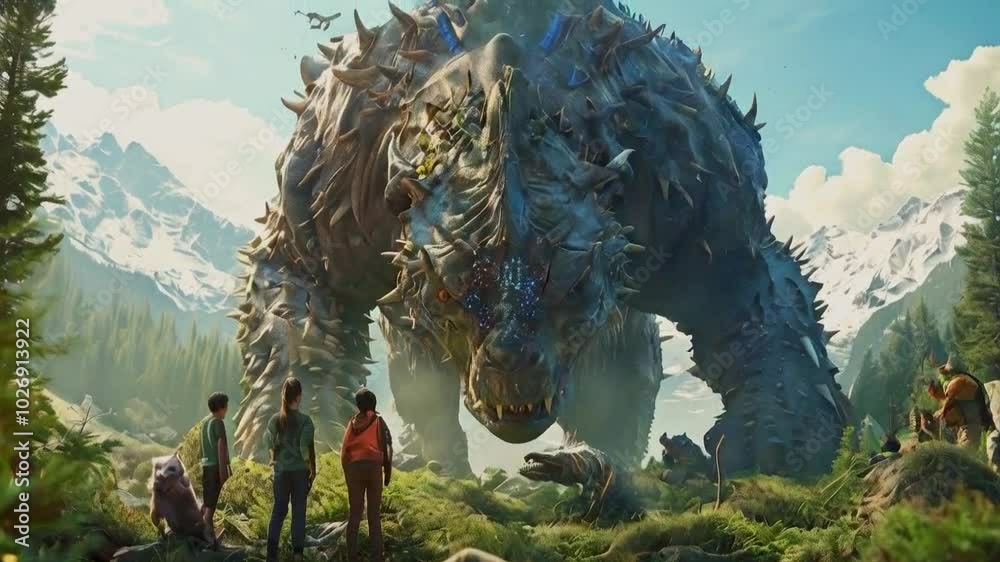 A group of friends build a monster sanctuary to protect endangered ...