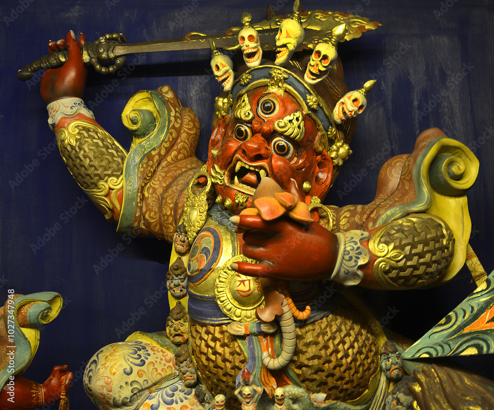Exposition at Choijin Lama Temple. The Choijin Lama Temple complex was ...