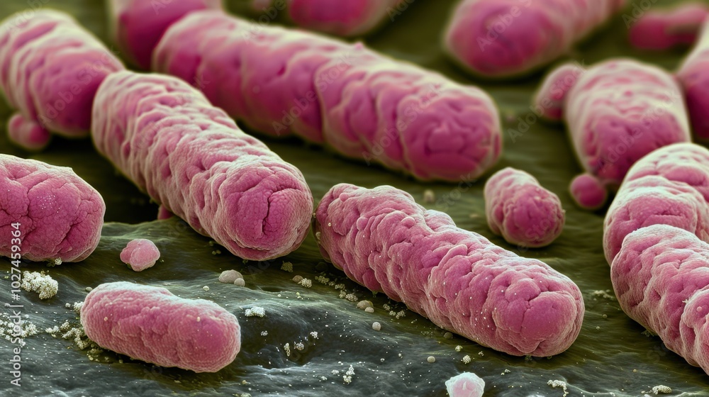Bacillus anthracis: A gram-positive, rod-shaped bacterium that forms ...