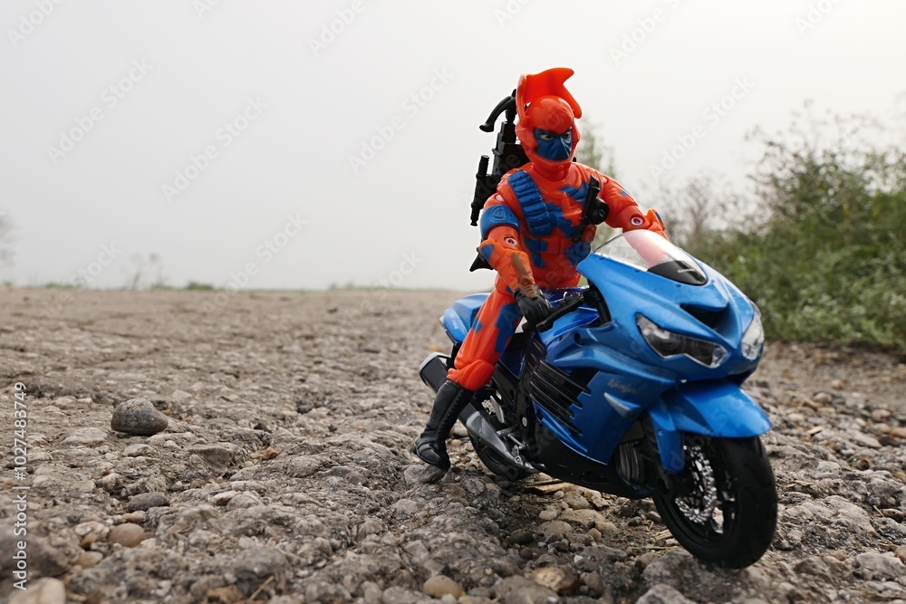 GI JOE Cobra figure of urban commando Alley Viper from year 1989 with ...