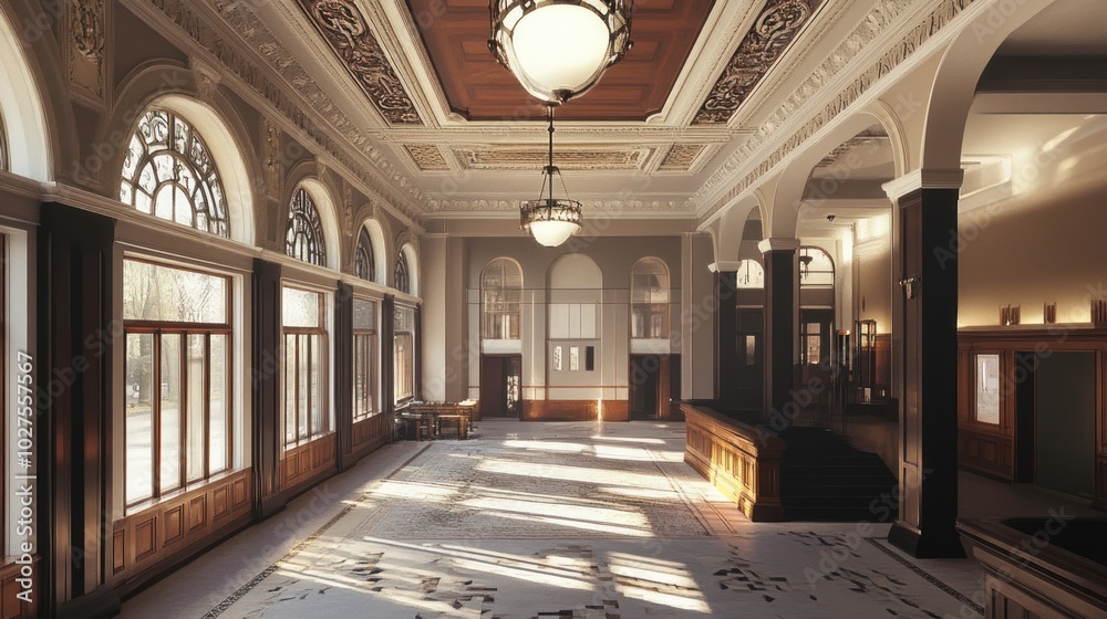 Architectural restoration of a historic national building, reviving its ...