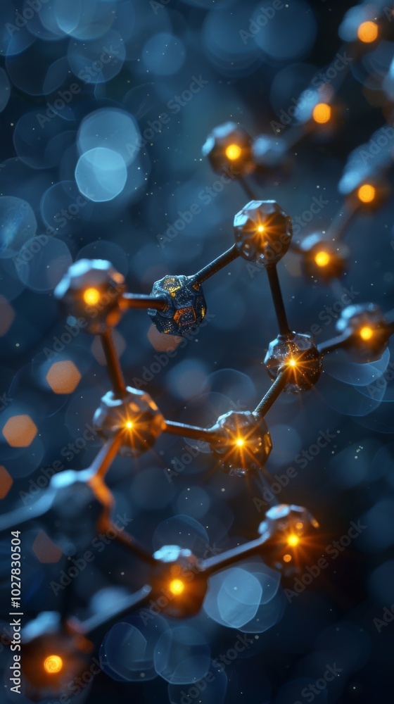polymerization process for polypropylene, detailed 3D rendering of ...