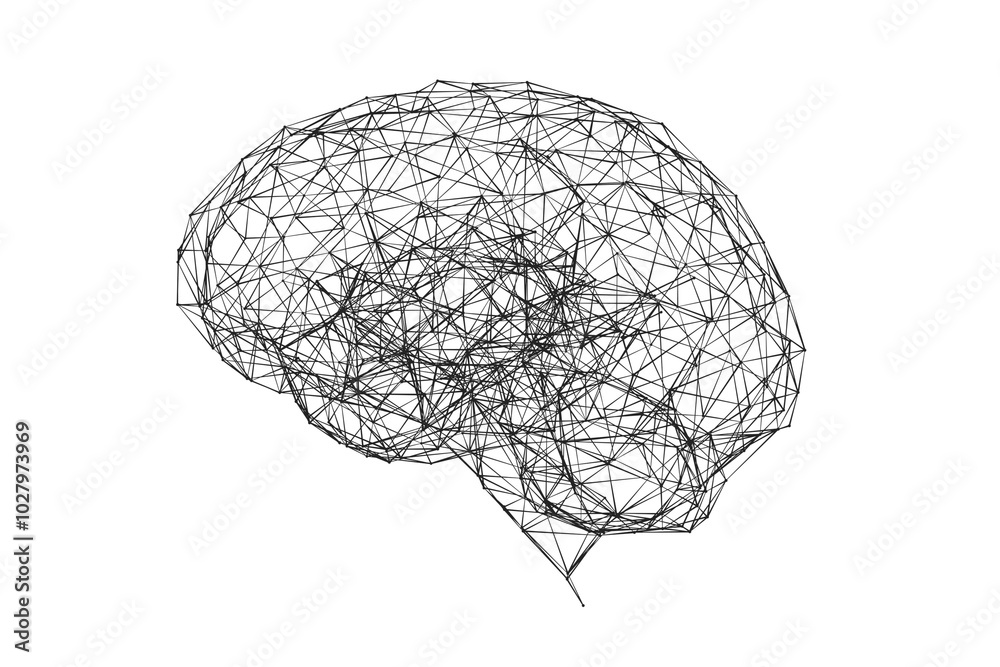 Artificial Neural Network. Brain as artificial intelligence network ...