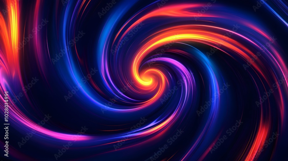 Vortex space background poster. Spiral galaxy creative wallpaper ...