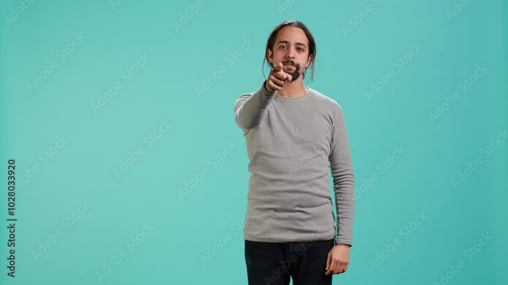 Angry man fighting with friend over debacle, putting blame on him ...