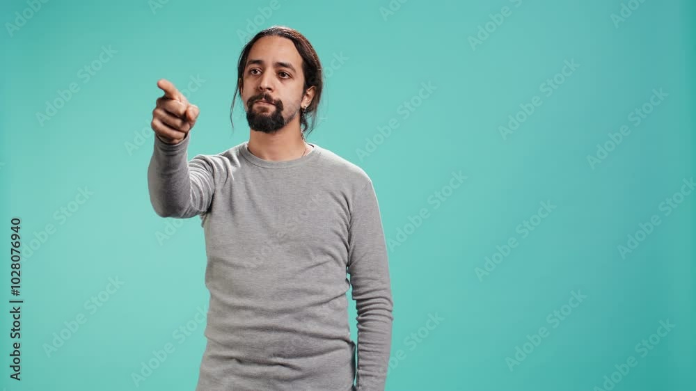 Angry man fighting with friend over debacle, putting blame on him ...