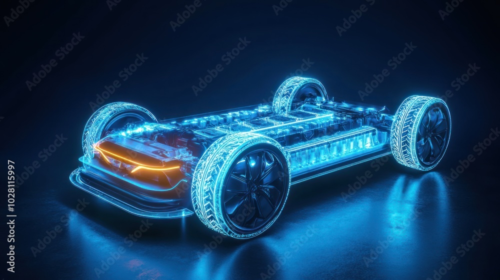 Lightweight EV battery for performance cars, featuring an advanced ...