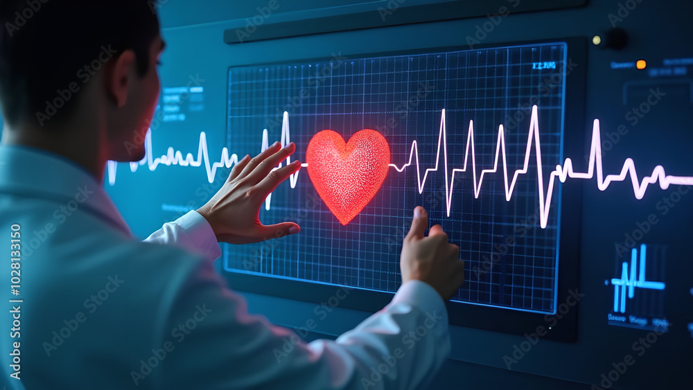 Doctors invite examination of heart disease every year Doctor studies ...